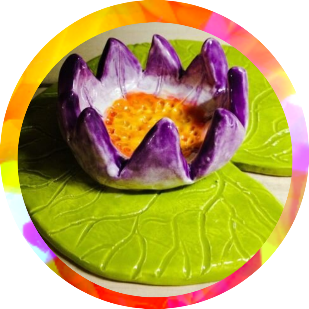 Lotus & Lily Pad Dish - Anderson Museum of Art